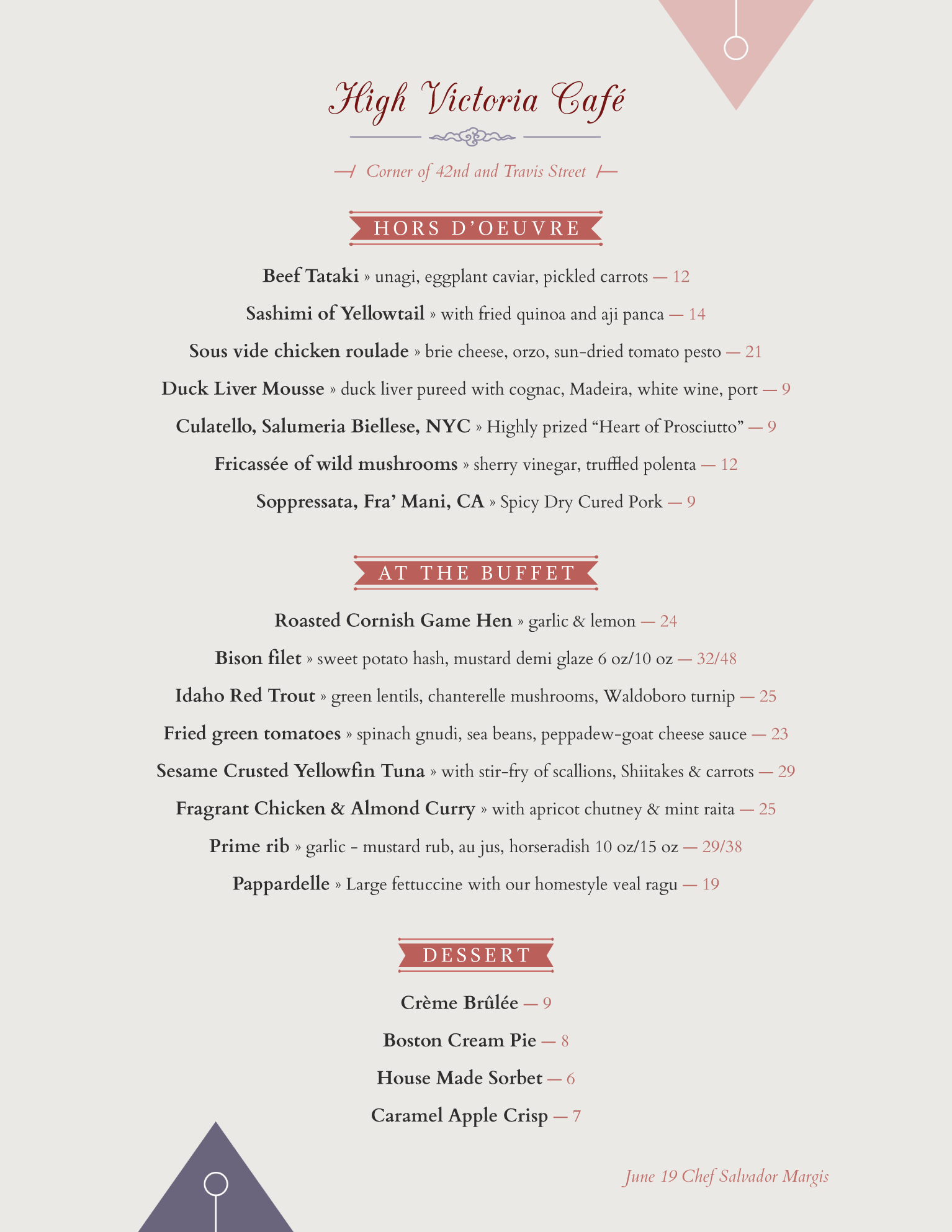 Restaurant Menu Templates: Design, Create, and Print Custom Restaurant ...
